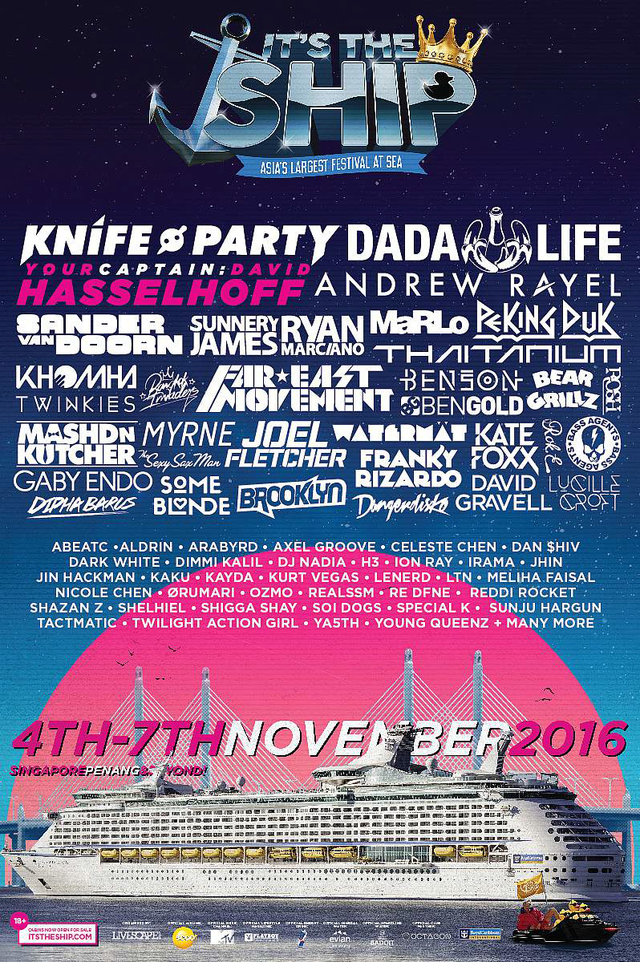 Sail with David Hasselhoff on this year's It's The Ship | Bandwagon